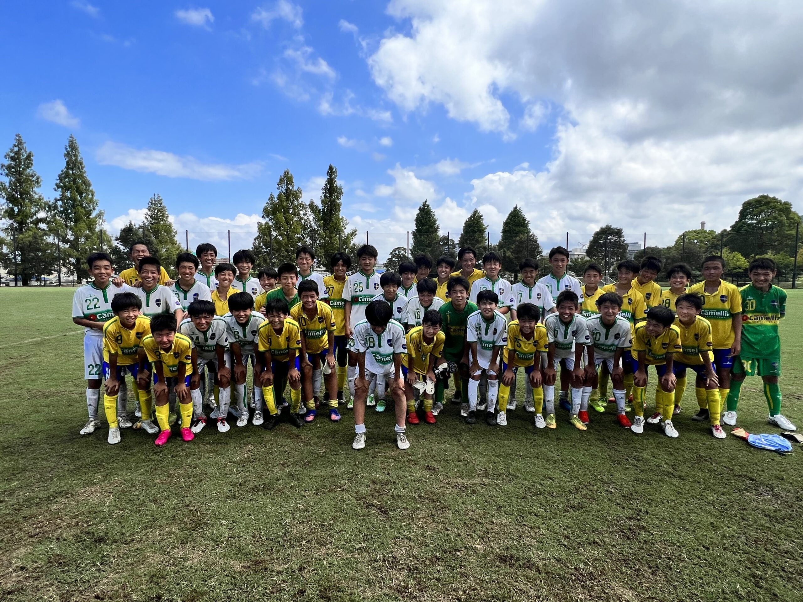 負けられない戦い、、 U15 VS U14 | 油山カメリアFCオフィシャルサイト